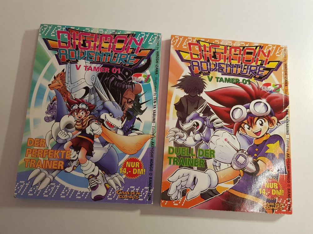 Digimon V Tamer Manga Band 1 und 2 (Gebraucht) in Steinmaur für CHF 15 ...