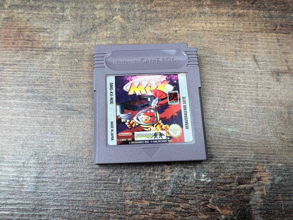 Max Nintendo Game Boy Gameboy Spiel (Gebraucht) in Hallau für CHF 11 ...