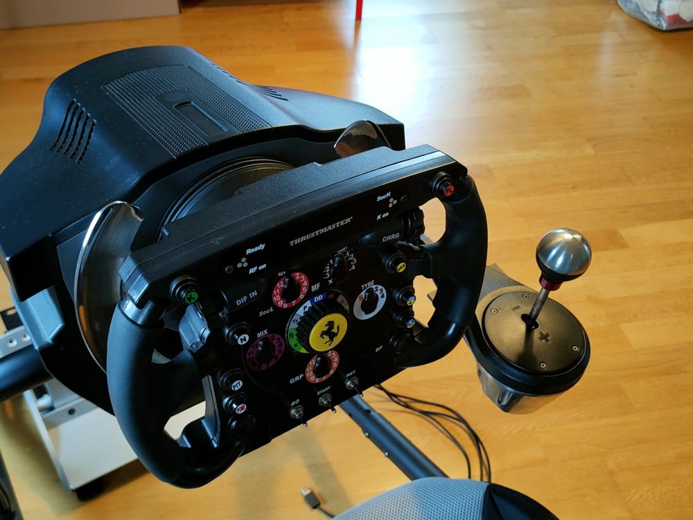 Playseat + Thrustmaster T500rs + F1 wheel + Shifter TH8 | Acheter sur ...