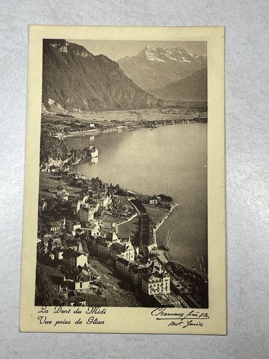 "La Dent du Midi" Glion, vue priese de Glion (Gebraucht) in ...