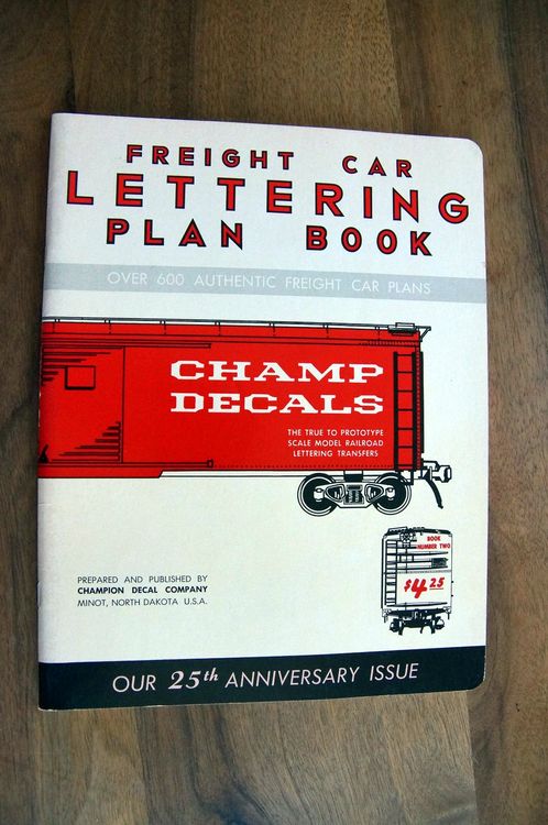 Freight Car Lettering Plan Book für US-Modellbahner (Gebraucht) in ...