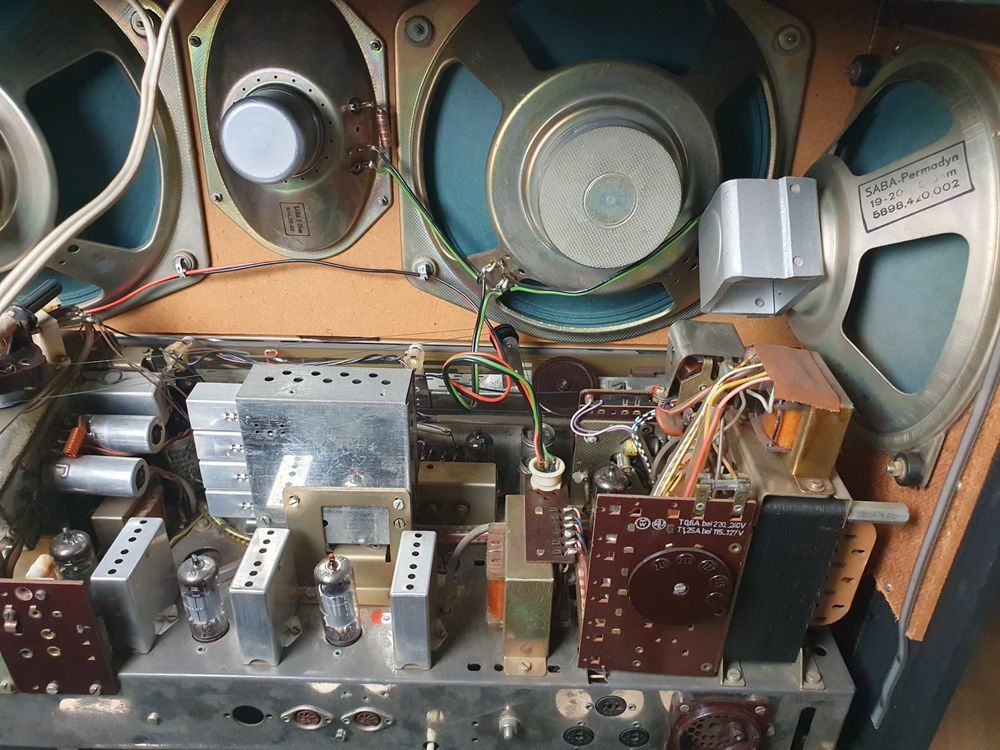 Röhrenradio Saba Freiburg Vollautomatic 14 - Fernbedienung (Defekt) in ...