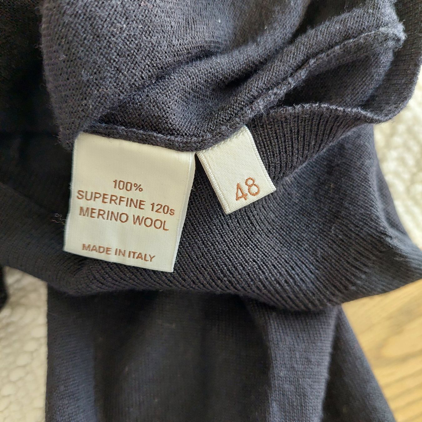 Filippo de Laurentiis Strickjacke Sakko 48 M Merino 120's (Neu (gemäss ...