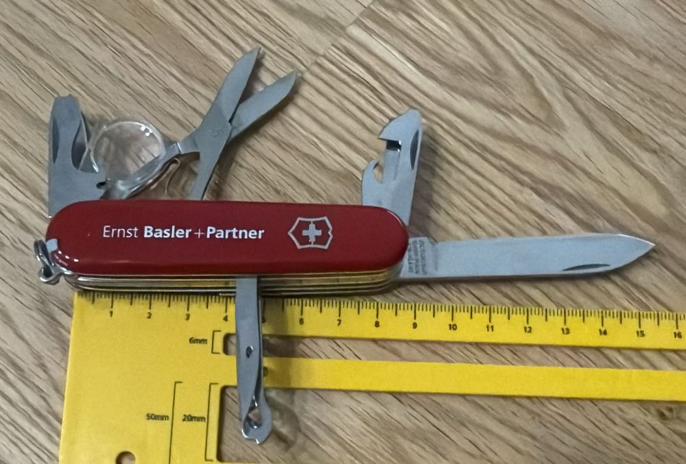 VICTORINOX SACKMESSER MIT ETUI(ERNST BASLER +PARTNER) (Gebraucht) in ...