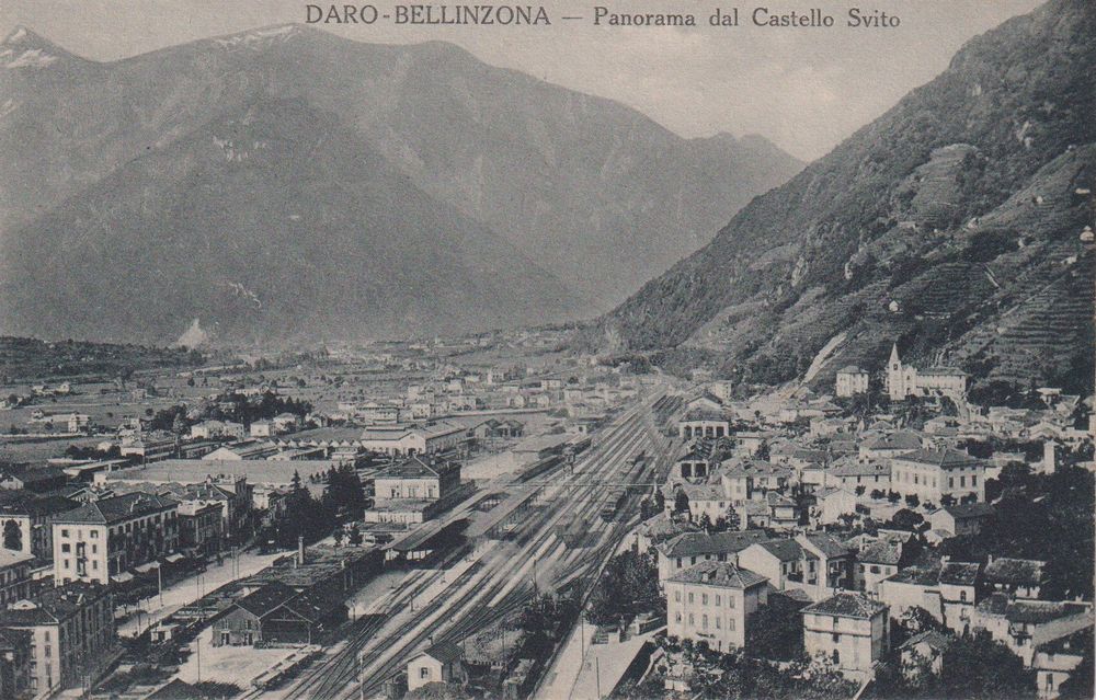 AK Daro - Bellinzona, Panorama Castello Svitto. | Kaufen auf Ricardo