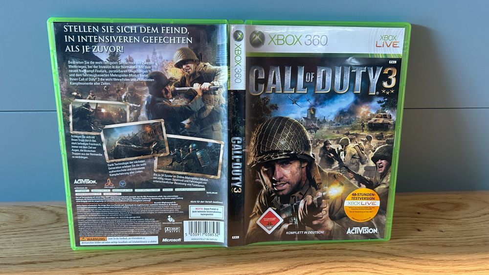 Call of Duty 3 Xbox 360 (Gebraucht) in Liebefeld für CHF 3.5 – mit ...