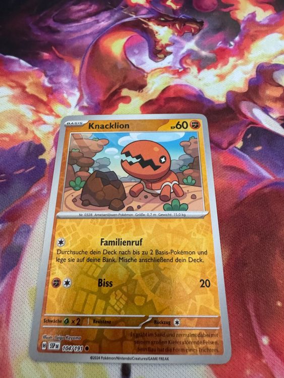 Knacklion (SSP 104) / Reverse Holo / Stürmische Funken (Neu (gemäss ...