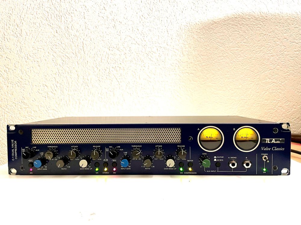 TL Audio C-1 Dual Valve Compressor Préampli et compresseur | Kaufen auf ...