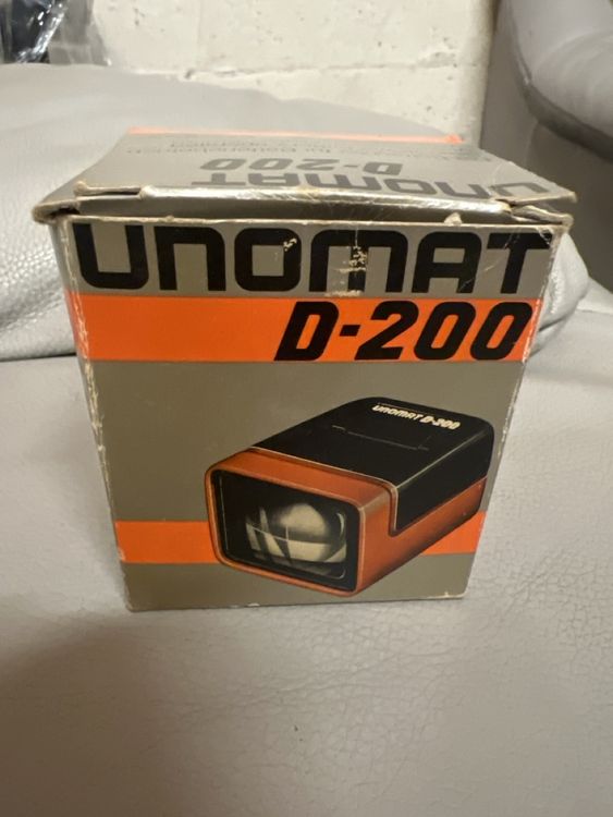 Dia-Betrachter Unomat D-200 mit OVP (Q) (Gebraucht) in Rorschach für CHF 7 – mit Lieferung auf ...