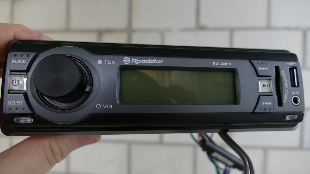 Autoradio Roadstar mit USB, SD/MMC Cardreader, Cinch eingang (Neu und ...