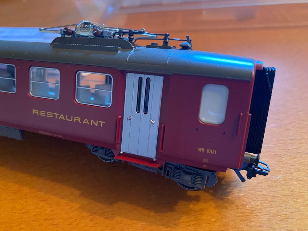Märklin 43390 Leichtschnellzugwagen Speisewagen der SBB rot | Kaufen auf Ricardo