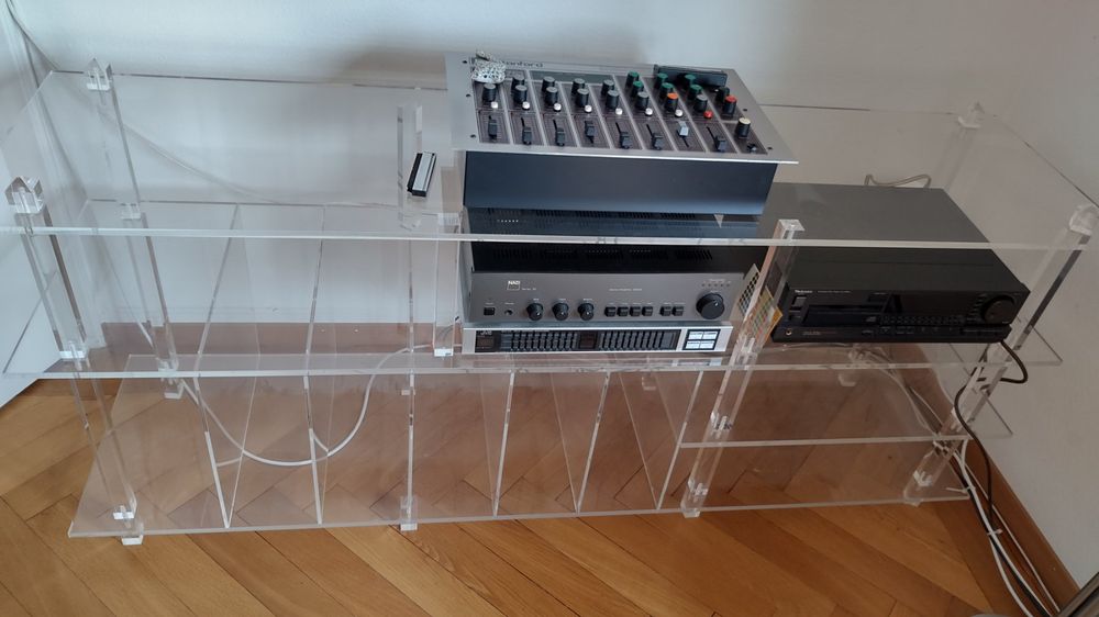 Acryl-Regal für HiFi oder Anderes | Kaufen auf Ricardo