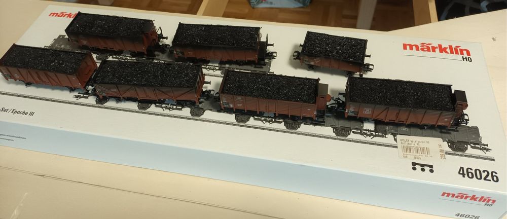 Märklin 46026, Güterwagen-Set Insider, Echtkohle (Neu (gemäss ...