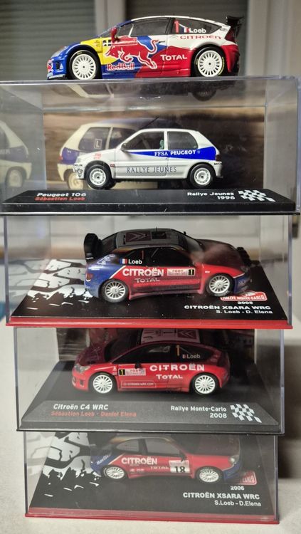 5 CITROEN et Peugeot LOEB (D'occasion) à Moutier pour CHF 55 – avec ...