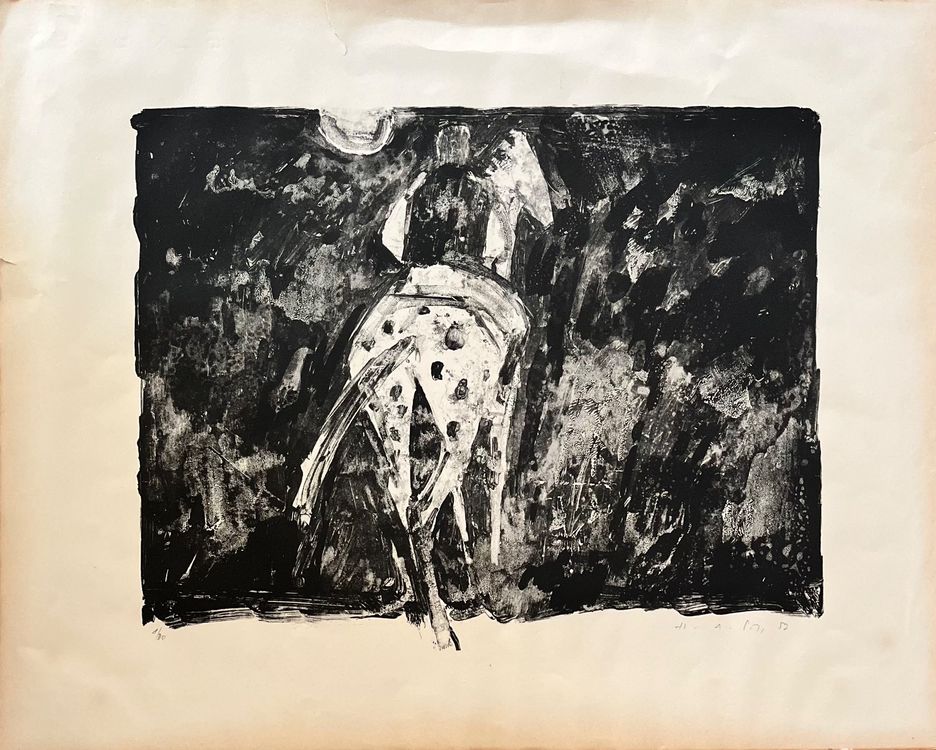 Hermann Alfred Sigg (1924) Lithographie Handsigniert | Kaufen auf Ricardo