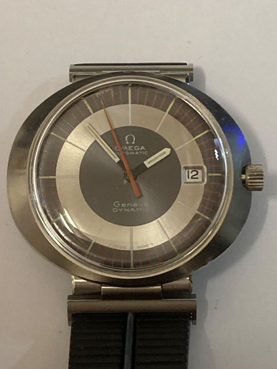 Herrenuhr Omega Dynamic Ref.1660039 Stahl Kunststoff Automat (Gebraucht ...