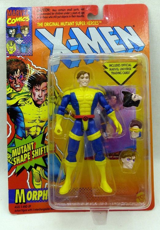 MORPH THE UNCANNY X-MEN WITH TRADING CARD TOY BIZ 1994 | Kaufen auf Ricardo