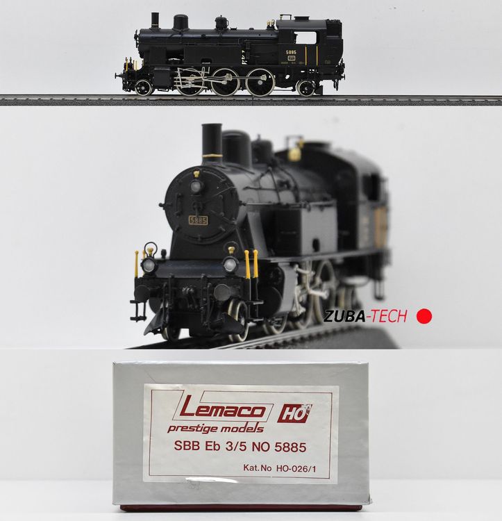 Lemaco H0-026/1 Dampflok Eb 3/5 SBB H0 GS mit OVP (Gebraucht) in St. Gallen für CHF 501 – mit ...