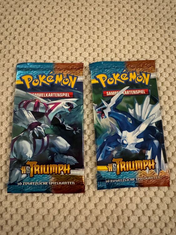 Pokémon HS Triumph Booster DE (Neu (gemäss Beschreibung)) in Uitikon ...
