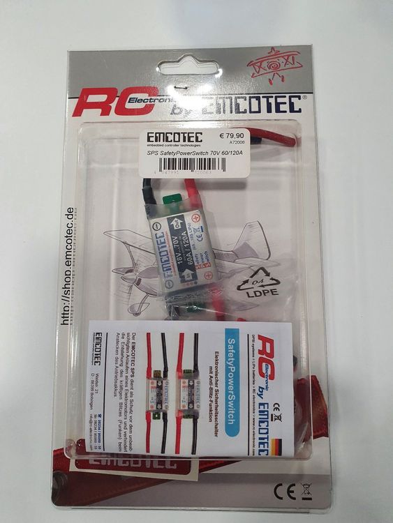 EMCOTEC SafetyPowerSwitch 70V 60/120A (Neu und originalverpackt) in ...