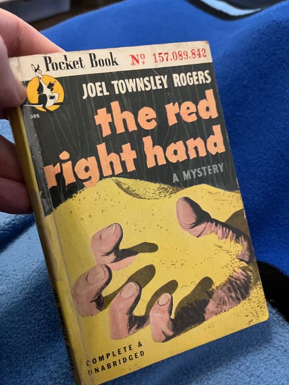 The Red Right hand Joel Townsley Rogers (Gebraucht) in Zürich für CHF 2 ...