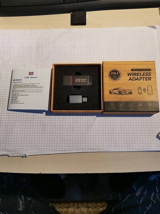 adaptateur sans-fil 2 en 1 Carplay et Androïd auto (Gebraucht) in ...