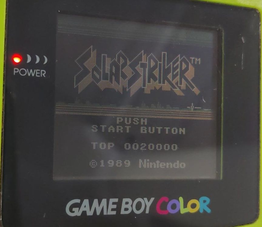 SOLAR STRIKER NINTENDO GAME BOY | Kaufen auf Ricardo