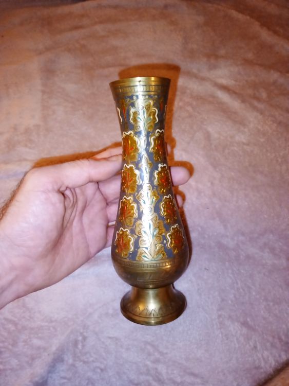 Antike Vase Messing (Gebraucht) in Emmenbrücke für CHF 15 – mit Lieferung auf Ricardo kaufen