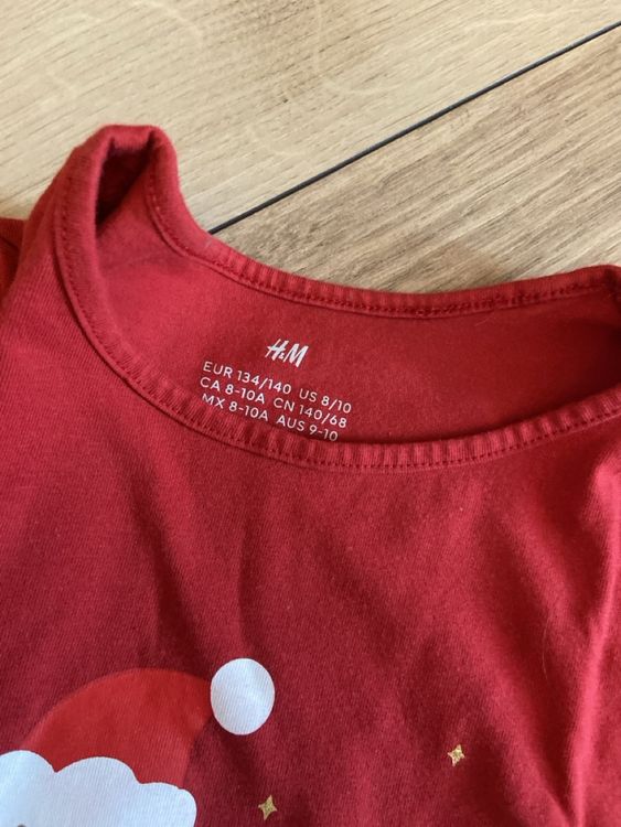 T-shirt 🎅🏻 fille - H&M - 134/140-8/10 ans (D'occasion) à Sornard ...