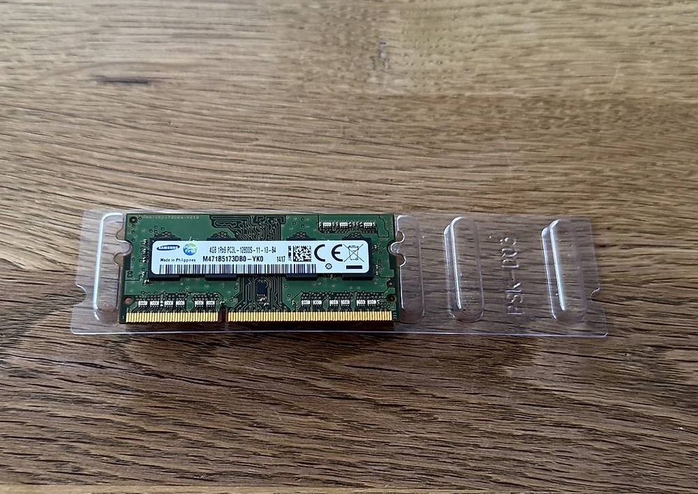 Samsung 4 GB DDR3 Laptop RAM ? SODIMM PC3-12800 (1600 MHz) (Gebraucht ...