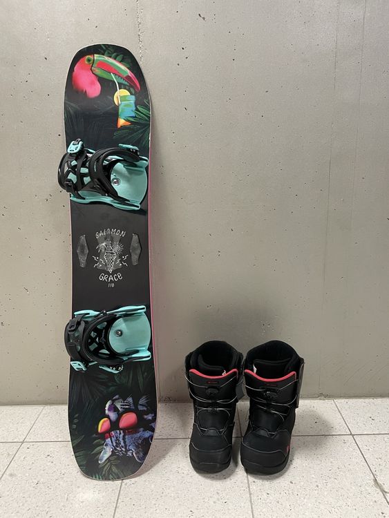 Salomon Snowboard Set Kinder | Kaufen auf Ricardo
