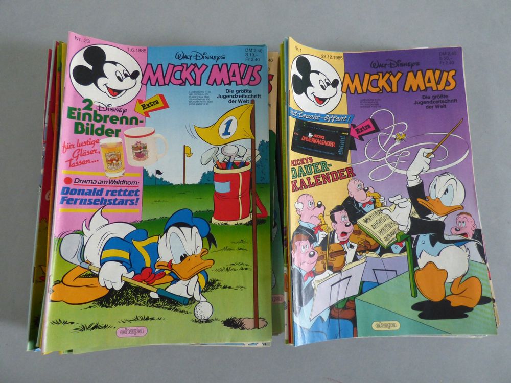 Micky Maus Hefte Jhg. 1985 komplett | Kaufen auf Ricardo