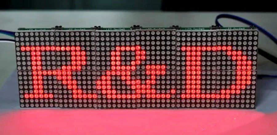 LED Dot Matrix Display Modul 32x16 Arduino (Neu (gemäss Beschreibung)) in Zurich für CHF 35 ...