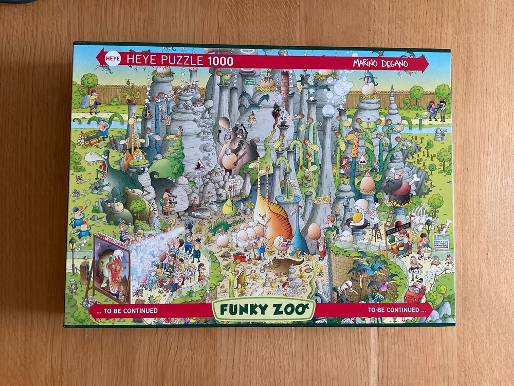 Funky Zoo - Jurassic Habitat - 1000 Teile | Kaufen auf Ricardo