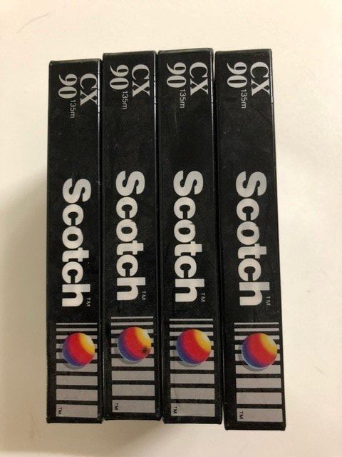 4 X SCOTCH CX/90 AUDIO KASSETTEN (Neu und originalverpackt) in für CHF ...