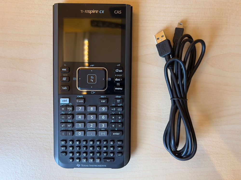 Texas-Instruments TI-nspire CX CAS Taschenrechner- Neuwertig | Kaufen ...