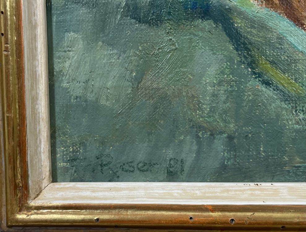 Fritz Ryser (1910-1990) Gemälde (Gebraucht) in Root für CHF 100 – mit ...