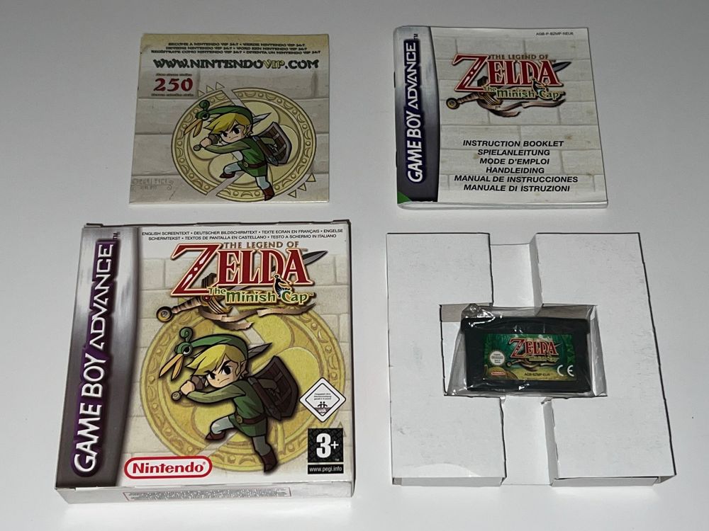 Game Boy Advance (GBA) Spiel - Zelda: The Minish Cap (OVP) (Gebraucht ...