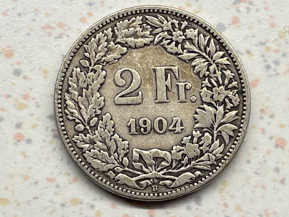 1904 2 Franken sehr rar !! (Gebraucht) in Winterthur für CHF 7 – mit Lieferung auf Ricardo kaufen