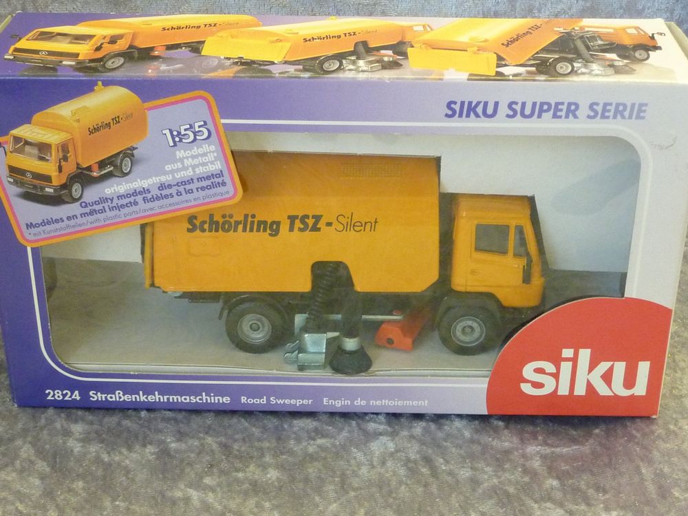 Strassenkehrmaschine Siku 2824 1:55 | Kaufen auf Ricardo