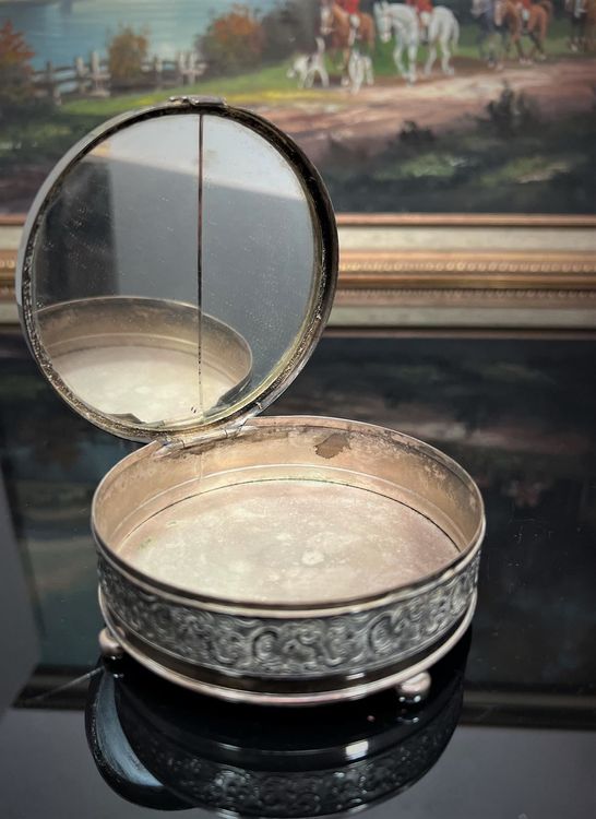 ALTE SILBER ZILPLA 90 DOSE SCHATULLE (Antik) in Vettweiß für CHF 67 ...