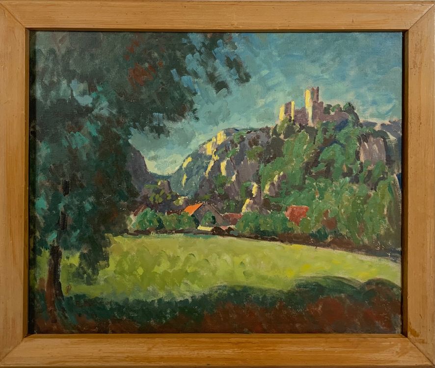 Ernst Büchner (1886-1951) grosses Gemälde (Gebraucht) in Root für CHF ...