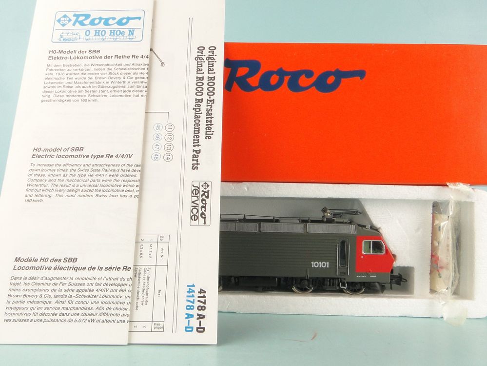 ROCO 4178A SBB Re 4/4 4 | Kaufen auf Ricardo
