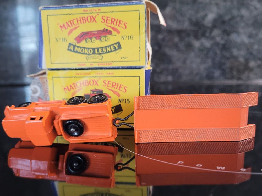 Matchbox - Super Atlantic Tractor Nr.15+16 Top Zustand !🎄🎄 (Neu (gemäss ...