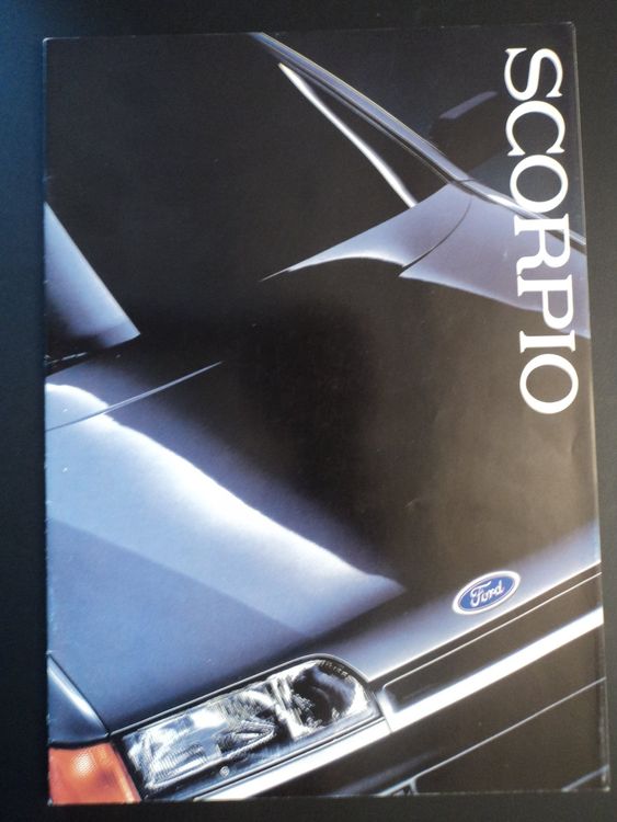 Prospekt Ford Scorpio 1985 mit Ghia und 4x4 | Kaufen auf Ricardo
