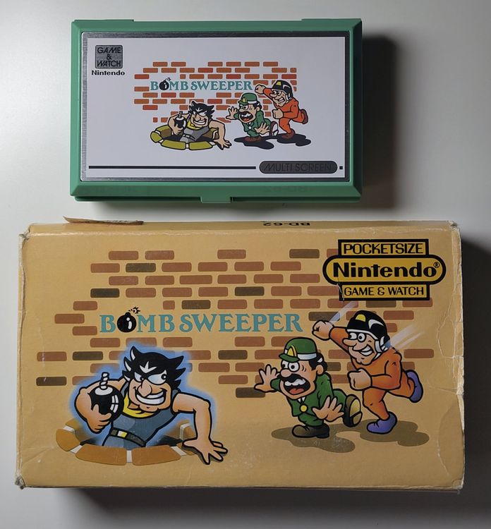 Nintendo Game & Watch Bomb Sweeper BD-62 von 1987 (Gebraucht) in ...