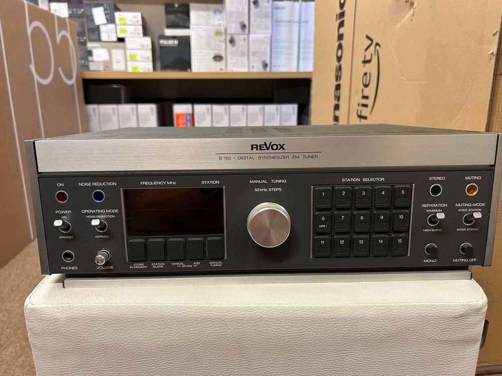 Revox B760 Digital Synthesizer FM Tuner - Defekt (Gebraucht) in Lachen SZ für CHF 86 – nur ...
