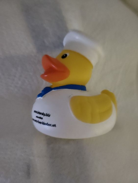 Bade Ente Plastik Badeente als Koch (Gebraucht) in Unterägeri für CHF 4 ...