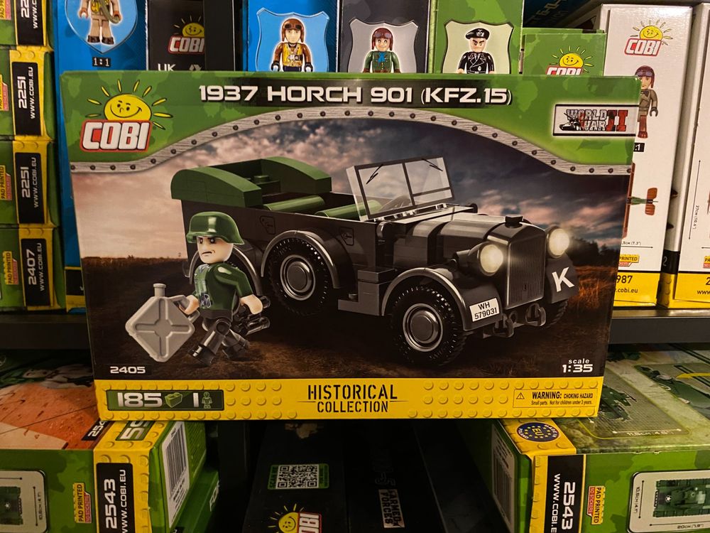 Cobi 2405 1937 Horch 901 kfz.15 (NEU/EOL) (Neu und originalverpackt) in ...