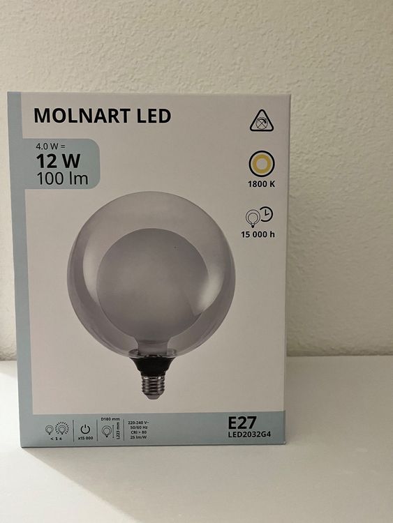 MOLNART LED IKEA 12W 100Im (Neu (gemäss Beschreibung)) in Nuglar für ...